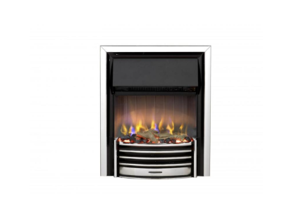 Dimplex Lerwick Chrome Electric Fire Belfast N.I. | Dimplex Lerwick Chrome LER20CH3D Optiflame ...